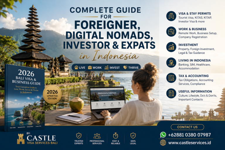 2026 Bali Visa & Business Guide - CASTLE VISA AND ACCOUNTING SERVICES